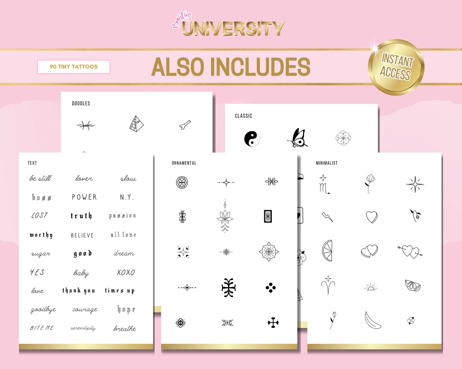 Tiny Tattoo Manual, Fine Line Tattoo Training, Tattoo Linework Course ...