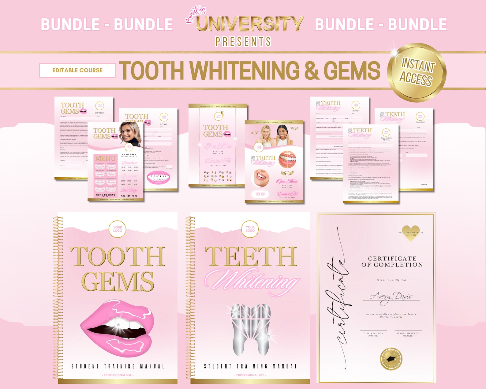 Training Manuals for Tooth Gems and Teeth Whitening Courses ...