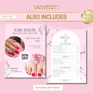 Manicure Pedicure Training Manual, Manicure Guide, Certificate, Nails ...
