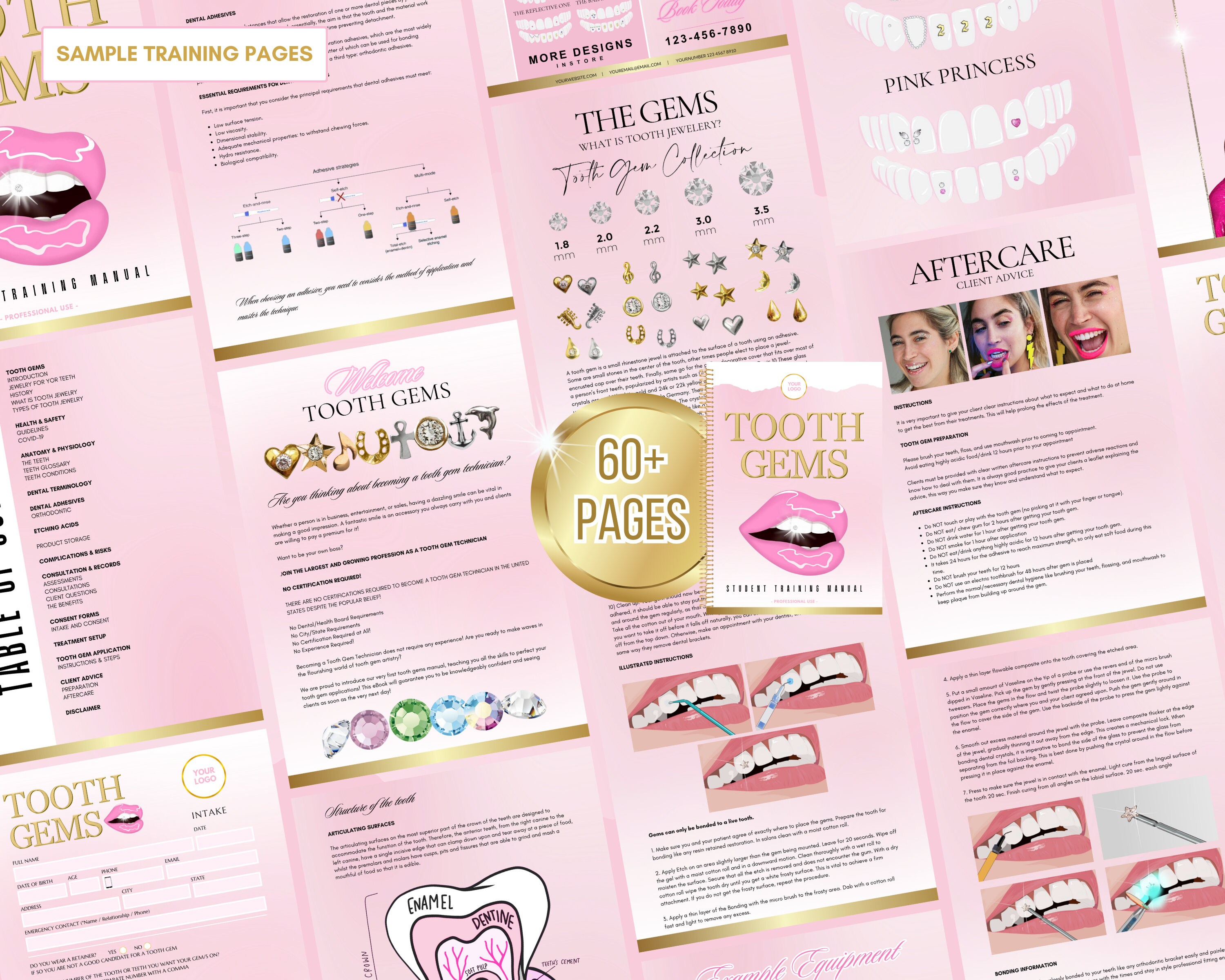 Training Manuals for Tooth Gems and Teeth Whitening Courses ...