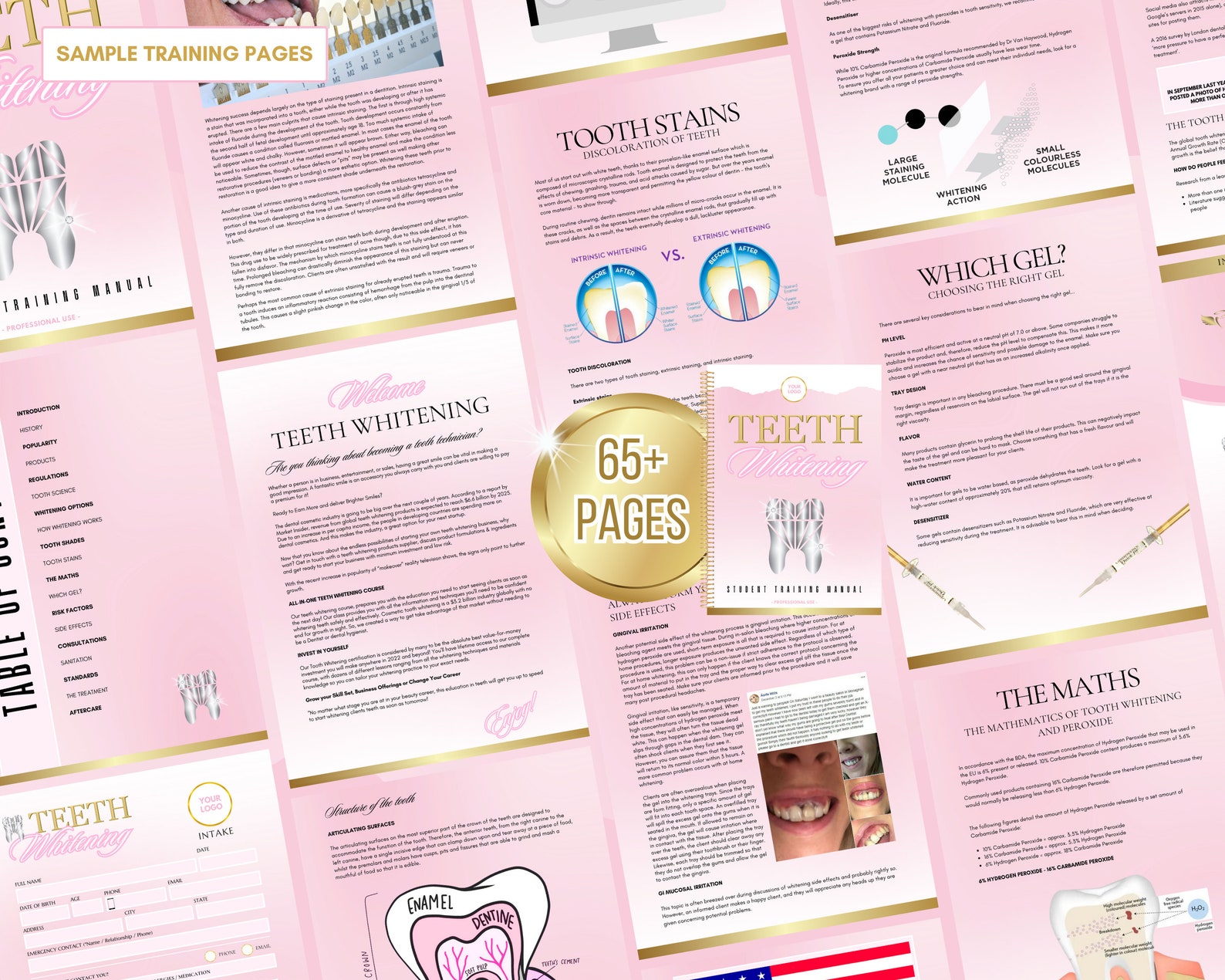 Training Manuals for Tooth Gems and Teeth Whitening Courses ...