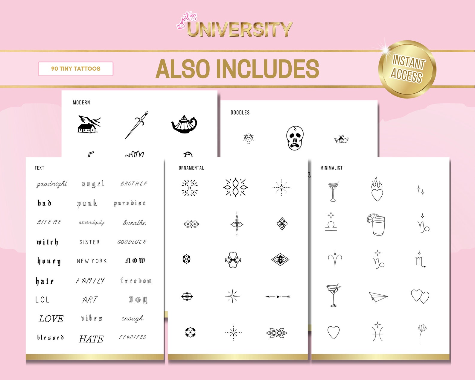 Tiny Tattoo Manual, Fine Line Tattoo Training, Tattoo Linework Course ...