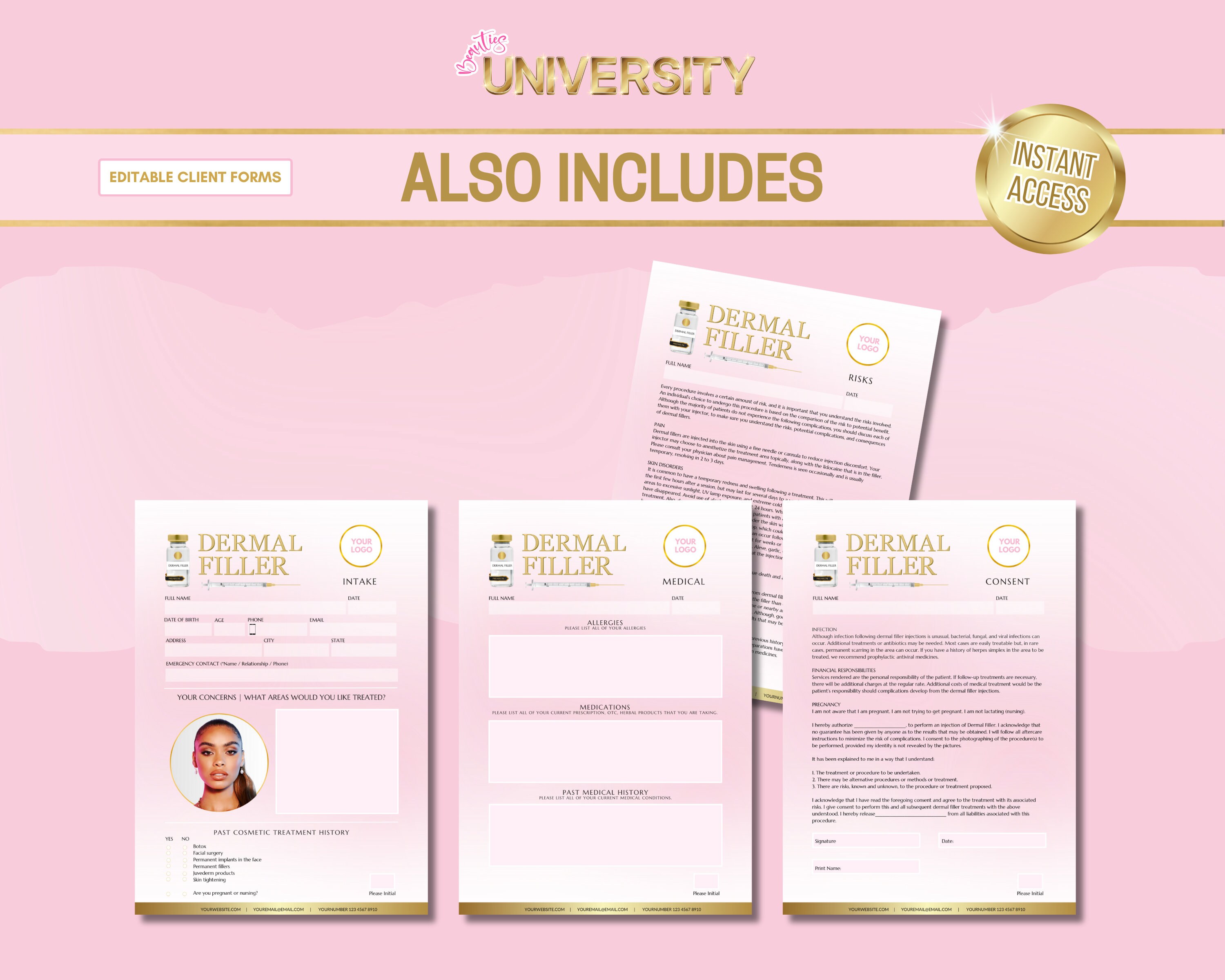 Dermal Fillers Training Manual, Dermal Filler Tutors Course ...