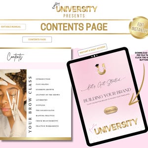 Eyebrow Mapping Workbook, Brow Mapping Guide, Practice Workbook, Student, Tutor, Edit in Canva ...