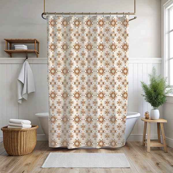 Rust Shower Curtain - Etsy