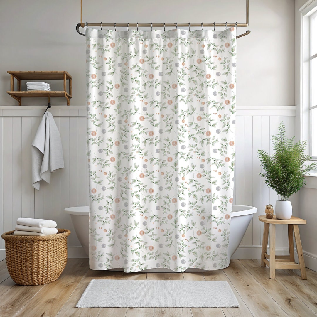 Vintage Style Shower Curtains
