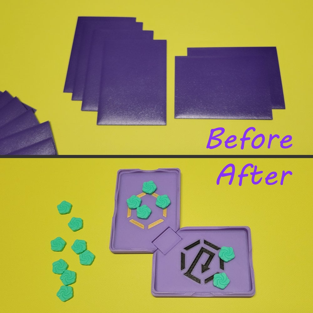 Lorcana Ink Tokens With Hinged Tray - Etsy