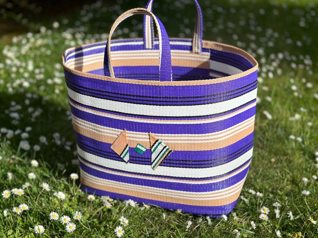 Baskets Made From Recycled Plastic - Etsy