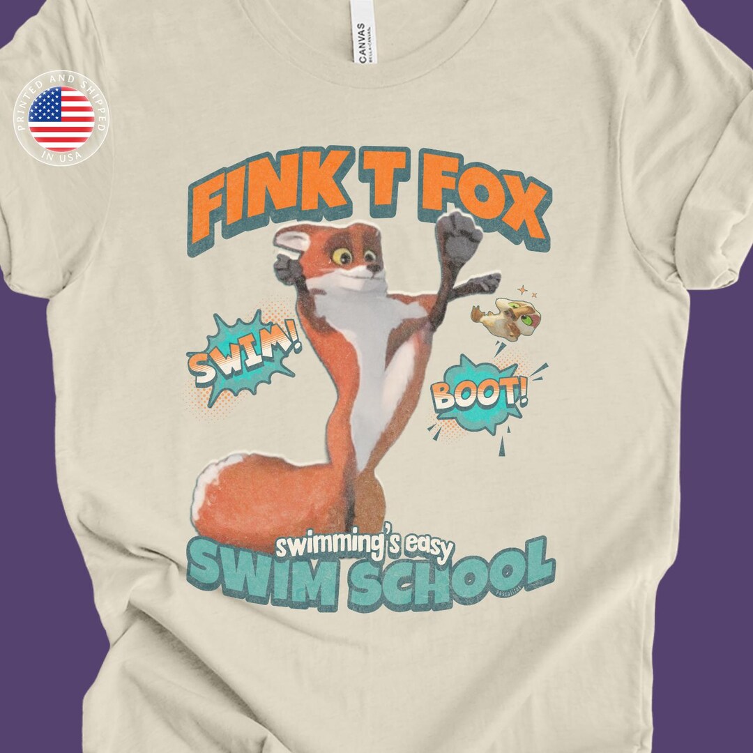 Fink's Swim School Shirt Unisex the Wild Robot - Etsy