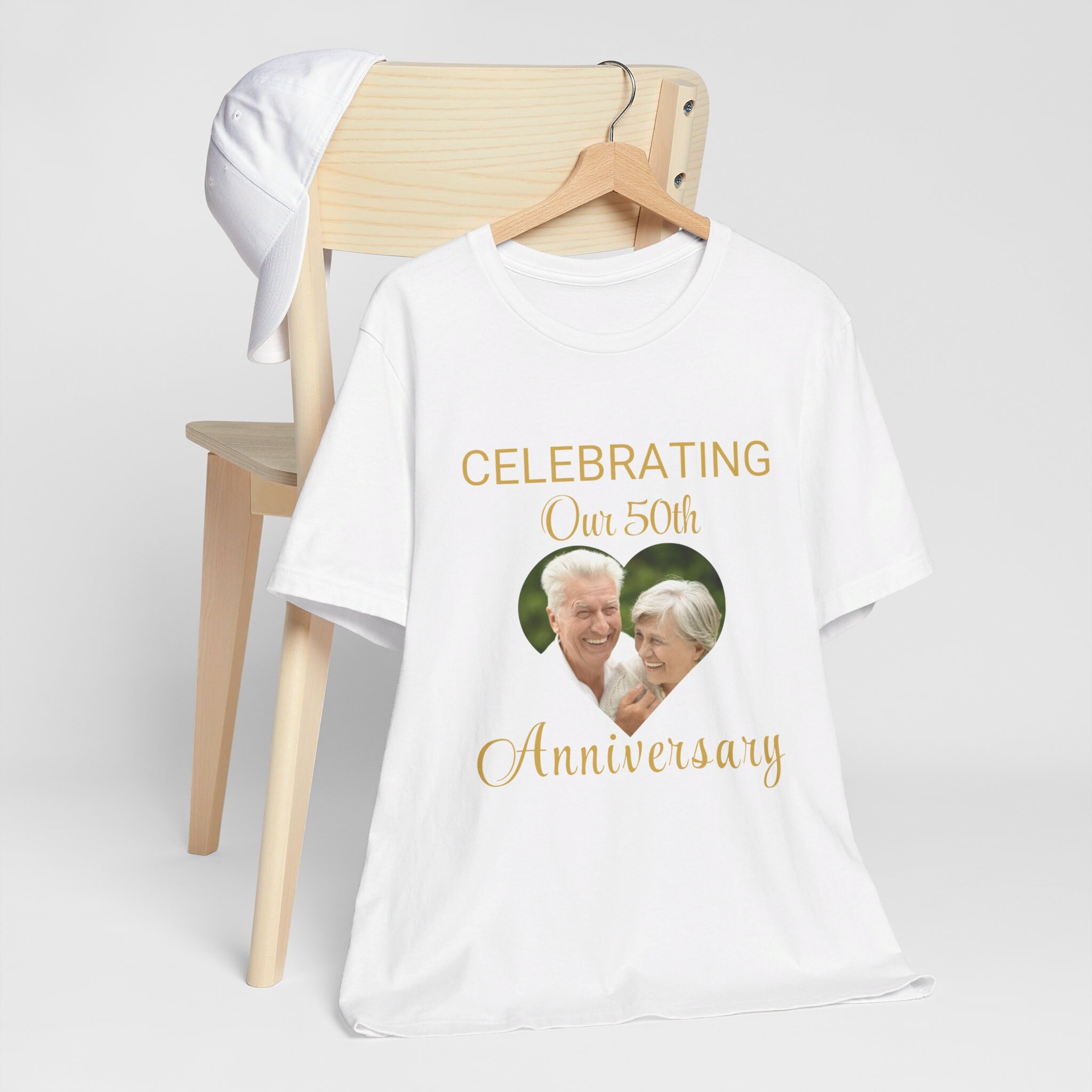 Custom Photo 50th Anniversary Shirt, Personalized Wedding Gift - Etsy