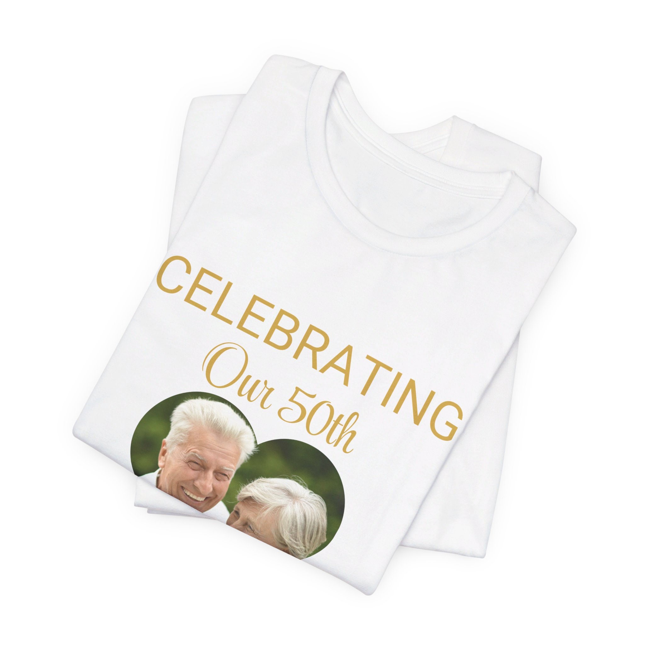 Custom Photo 50th Anniversary Shirt, Personalized Wedding Gift - Etsy
