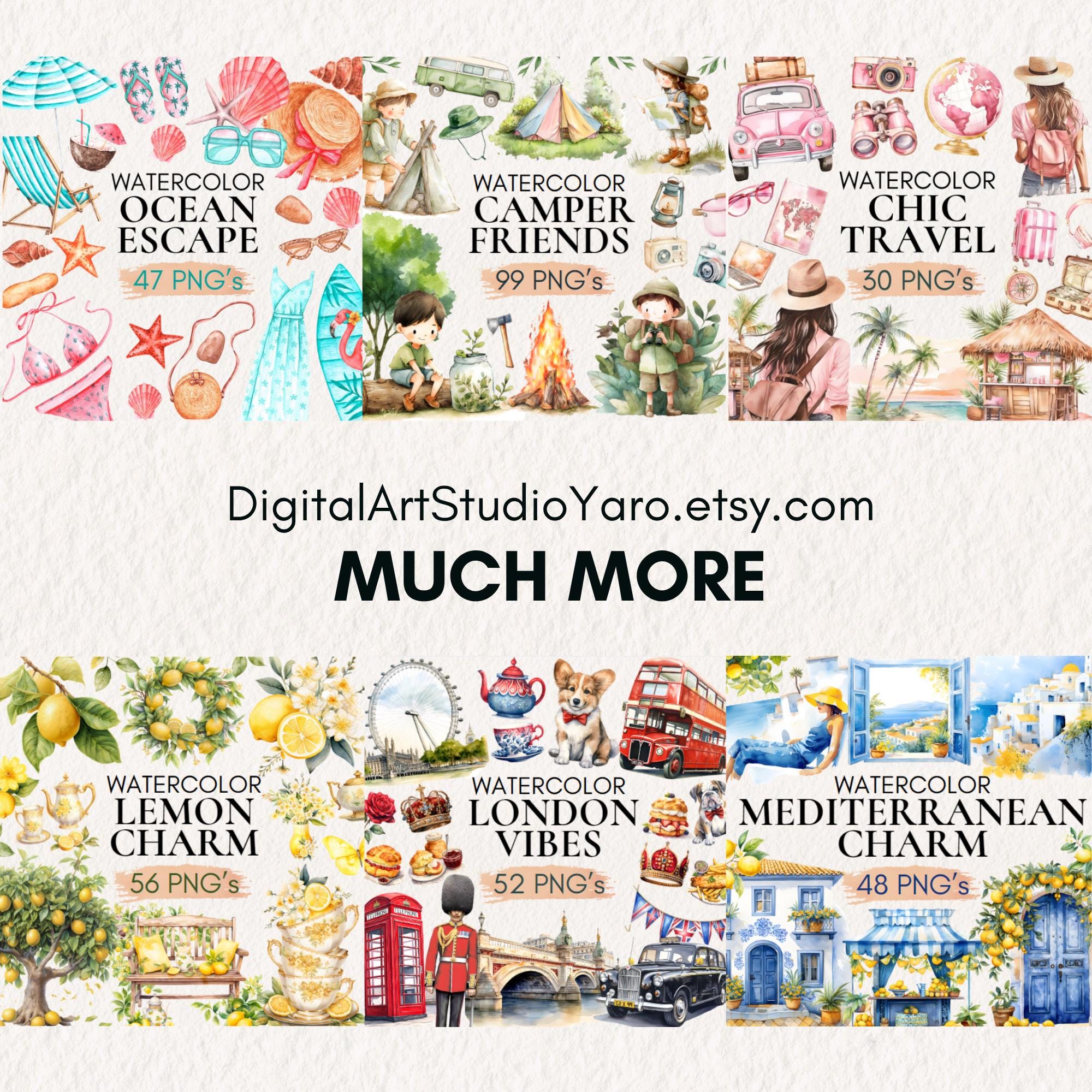 Watercolor Sea Shells, Coastal Clipart, Beach Shell PNG, Ocean Clipart ...