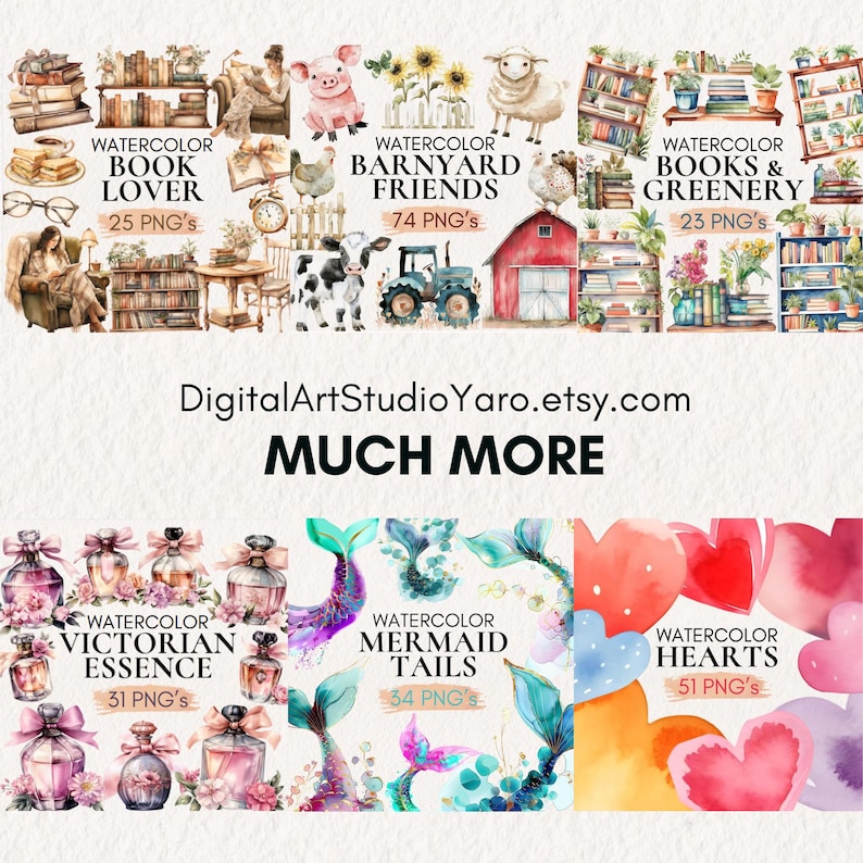Watercolor Rustic Farmhouse, Cottagecore Clip Art, Rustic Clipart ...