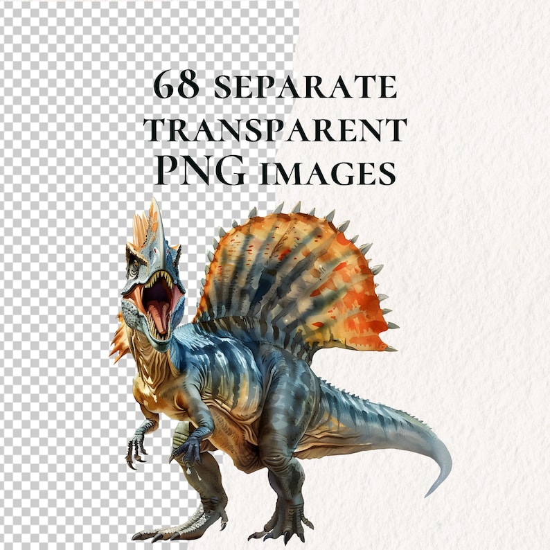 Watercolor Dinosaurs Clipart, Dino Clip Art, Dinosaur Birthday Party ...