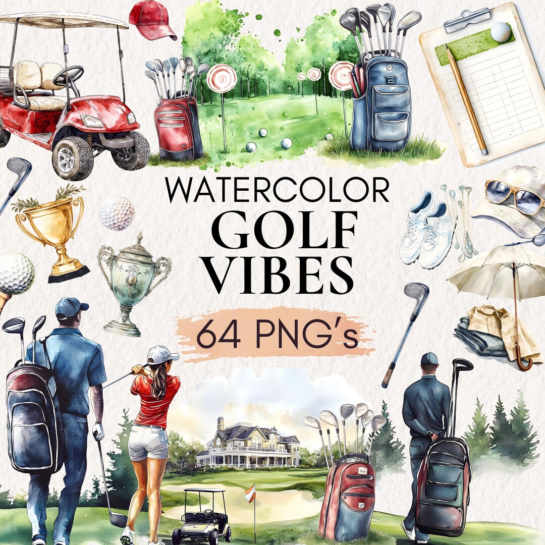 Golf Course Clipart, Golf Clipart, Golf PNG, Golf Clip Art, Sports Clip ...