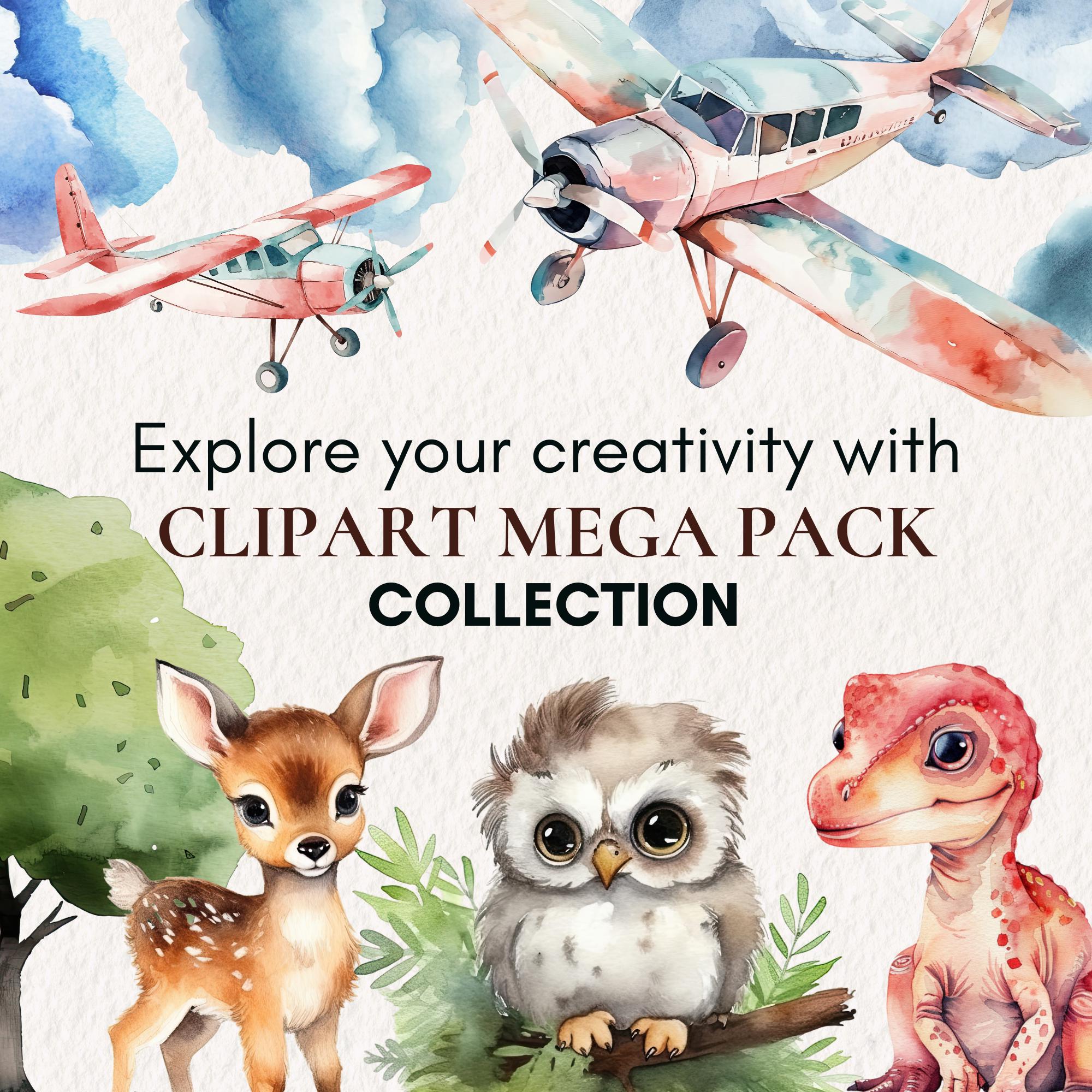 Watercolor Fairytale Clipart, Fairy Illustrations, Safari Animals ...