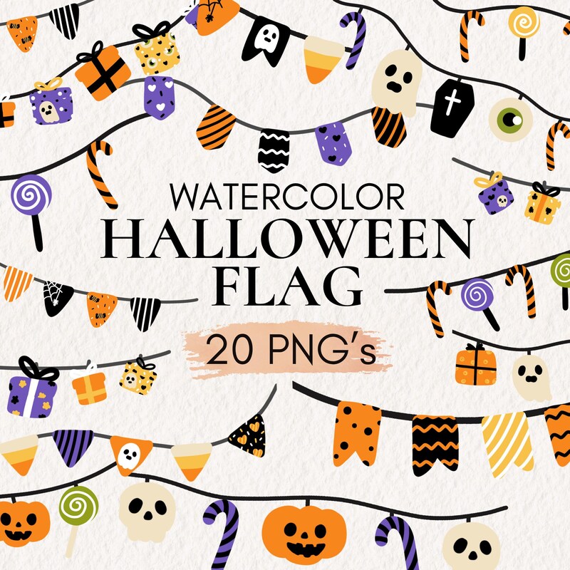 Halloween Bunting - Etsy