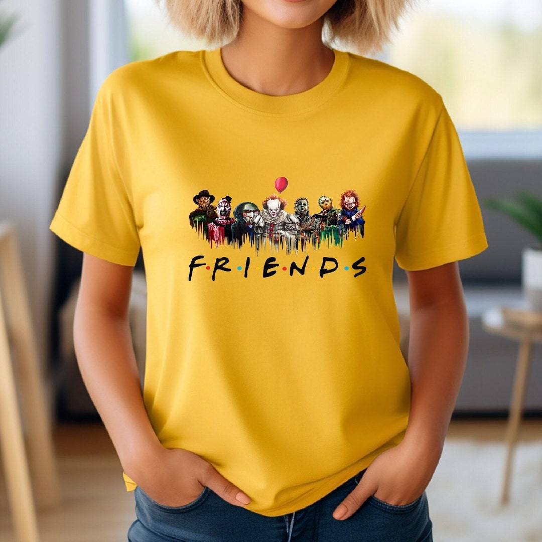 Friends T-shirt, Halloween Friends T-shirt, Horror Movie Shirt, Friends ...