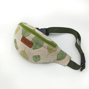 Mini Kid's Fanny Pack Leaves Pattern, Toddler Shoulder Purse, Cute Kids ...