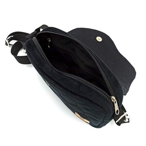 Handmade Small Messenger Bag With Tapestry Flap, Nature-inspired ...