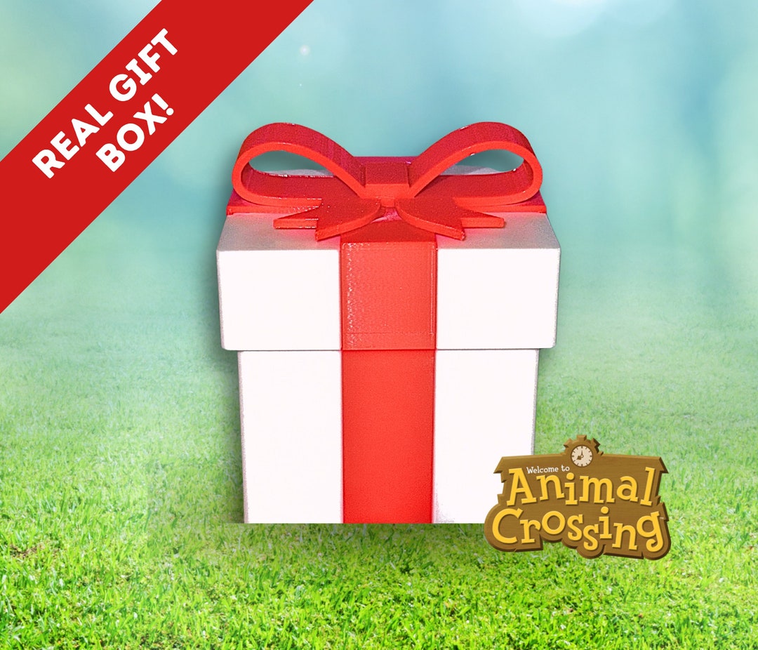 Animal Crossing Present Gift Box or Engagement Ring Box Choose Your ...