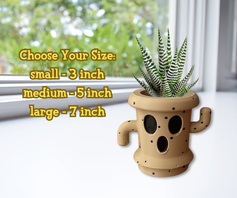 Gyroid Planter Pot - Gifts for Animal Crossing New Horizons Fans and ...