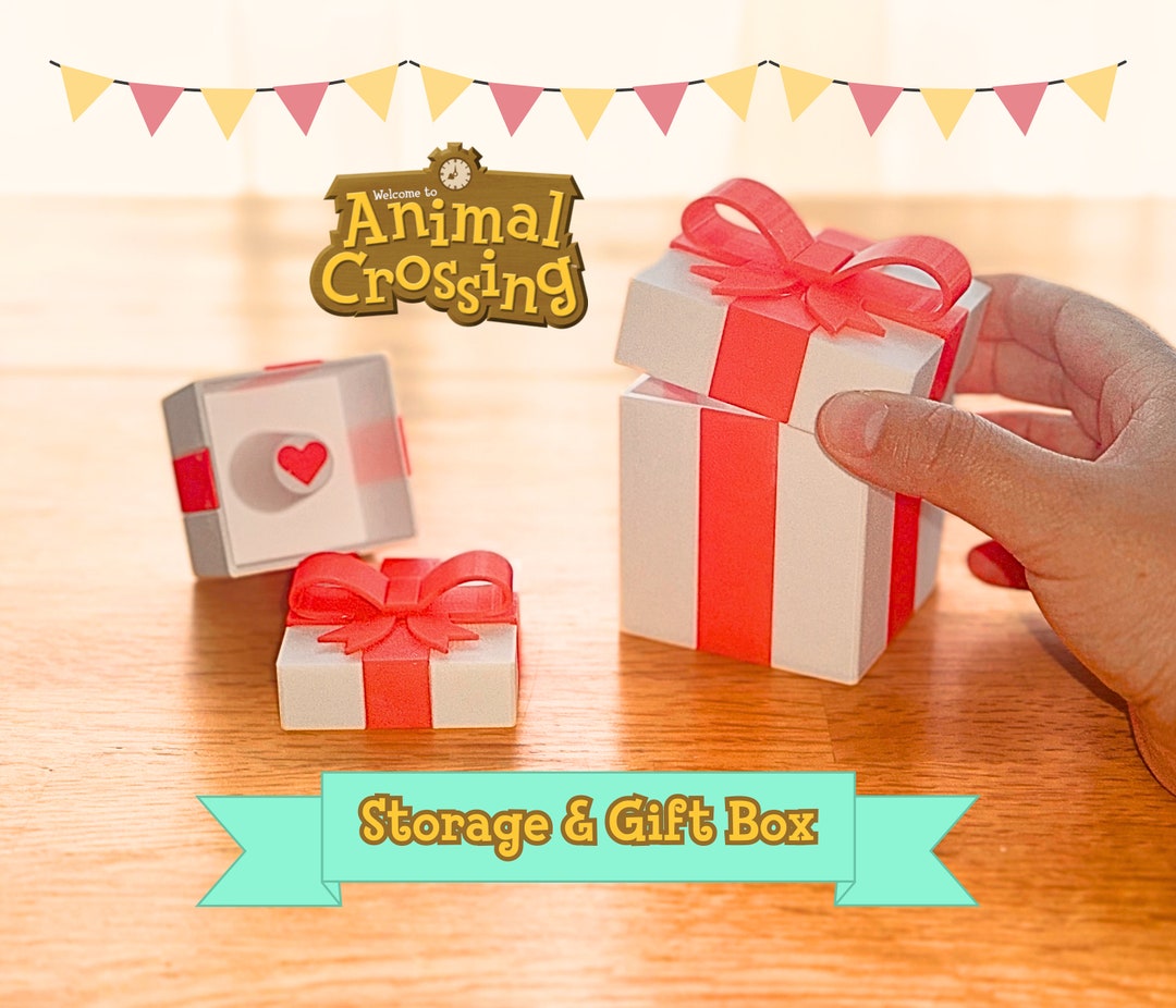Animal Crossing Present Gift Box or Engagement Ring Box Choose Your ...