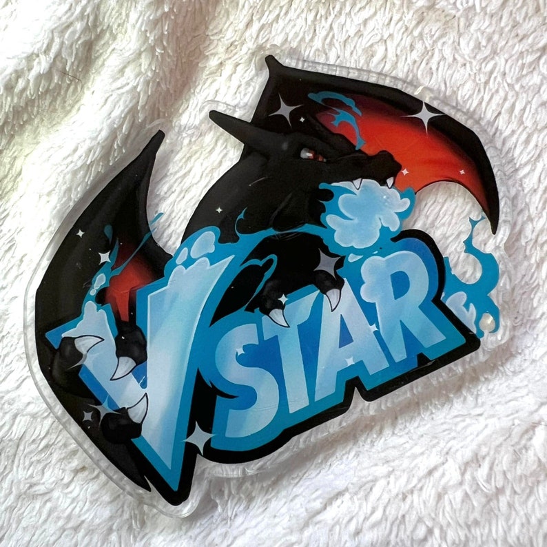 Handmade VSTAR Marker Pokémon TCG several Options on Stock Charizard ...