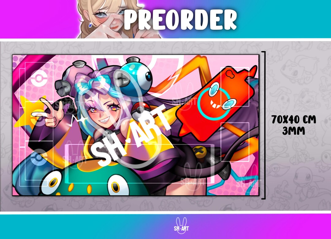 Pokemon TCG Iono Playmat PREORDER - Etsy