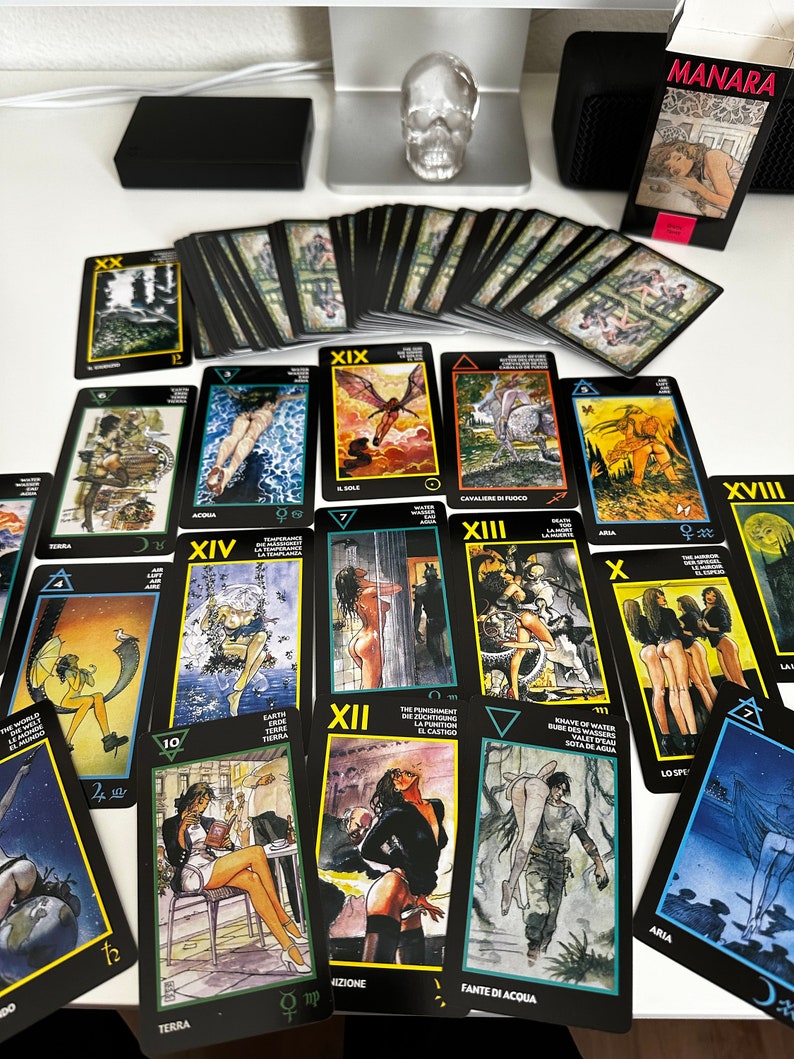 Erotic Tarot of Manara - Etsy