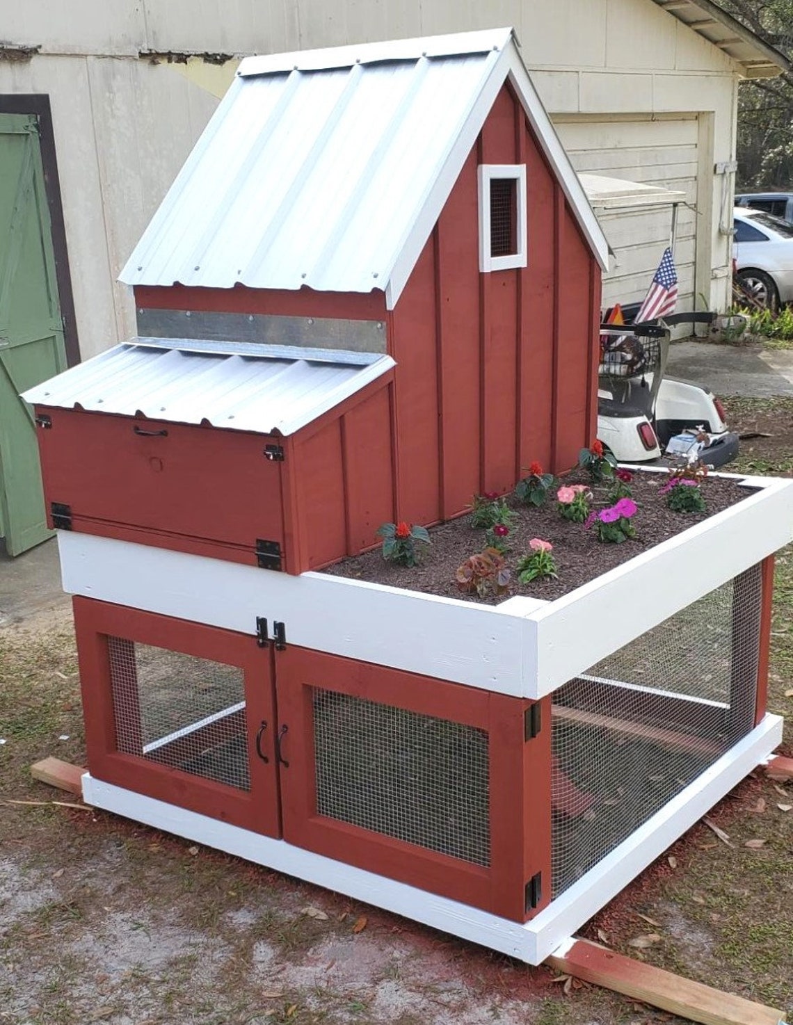 Small Chicken Coop Plans, Simple Easy Chicken Coop Plans, Garden ...