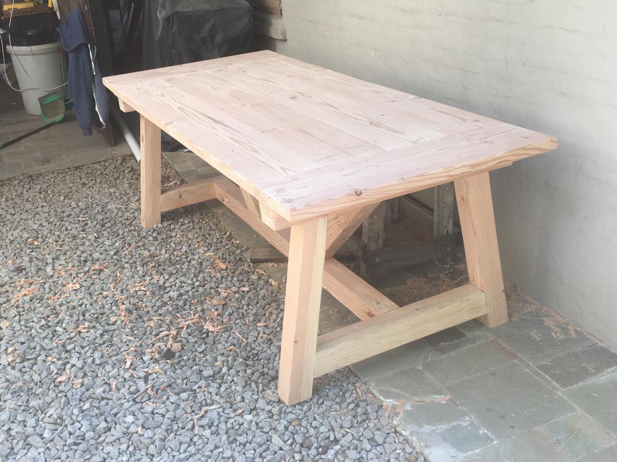 Farmhouse Table Plan: DIY Woodworking Plans (PDF Download) - Etsy