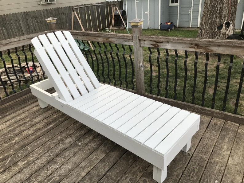 Wooden Lounge Chair Plans, Pool Side Bench Plans, Simple Chaise Lounge ...