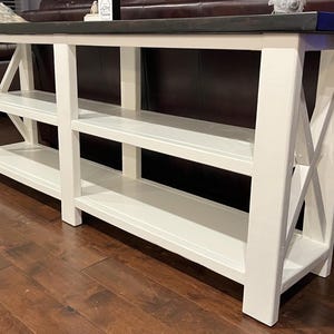 DIY Console Table Plans: Modern Farmhouse Woodworking Guide (PDF ...