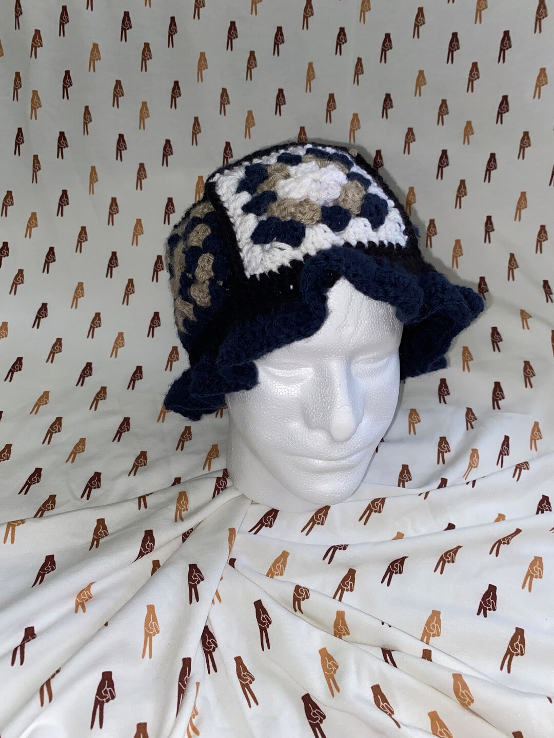 Sneaker-inspired Custom Granny Square Hats: Wear Your Kicks on Your ...