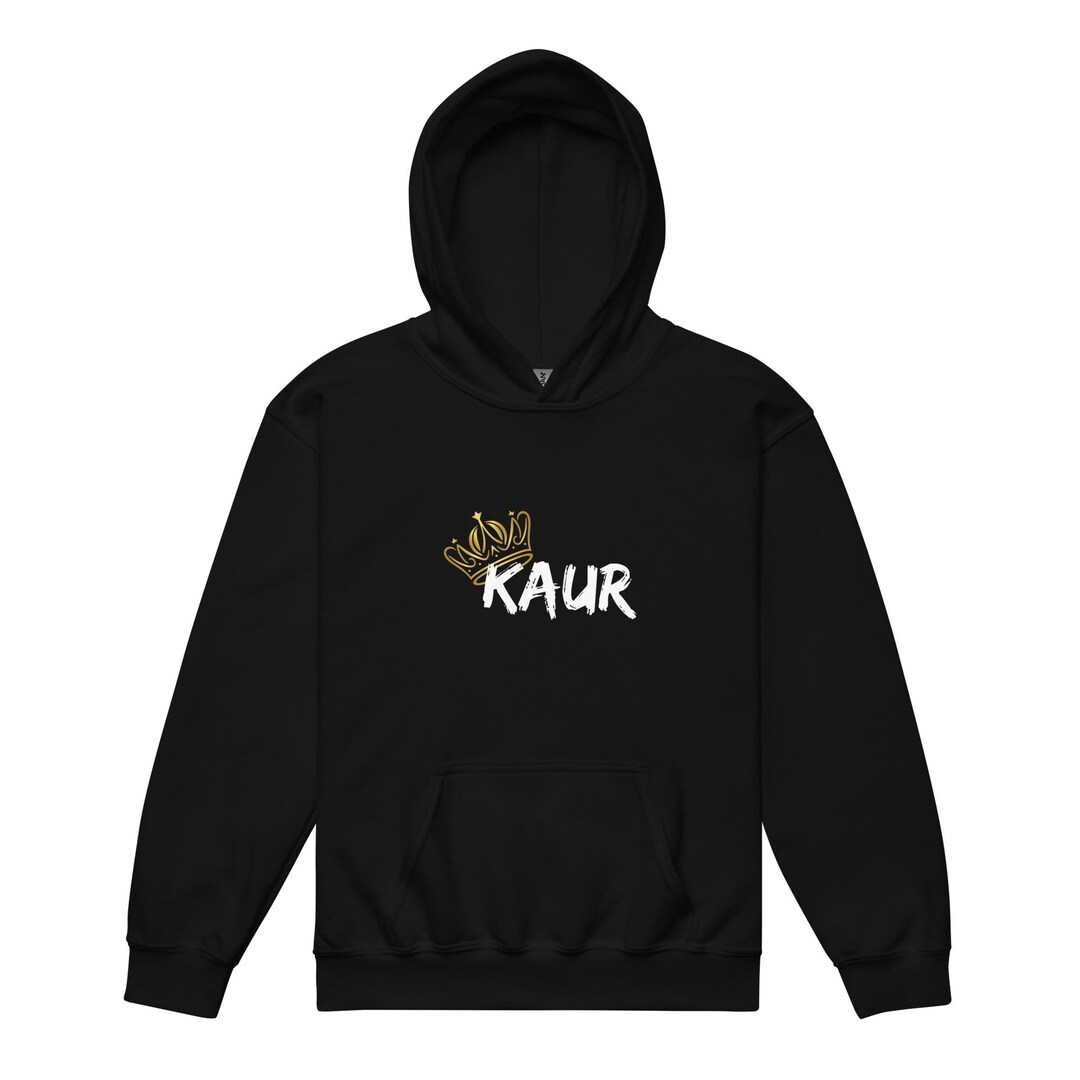 Kaur Princess Youth Hoodie | Sikhism Hoodie | Sikh Apparel - Etsy