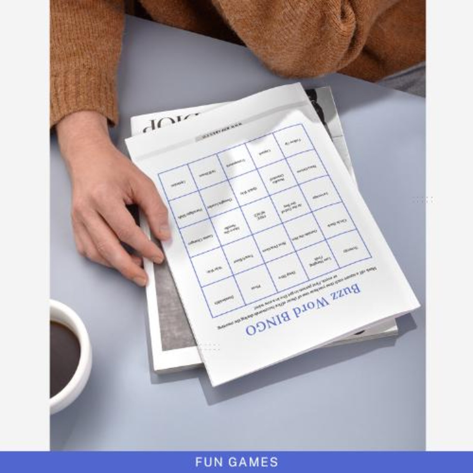 Coworker Bingo Office Team Building Activity Virtual Game for Office ...