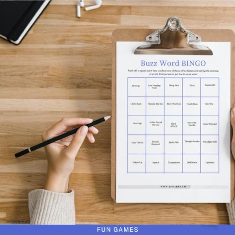 Coworker Bingo Office Team Building Activity Virtual Game for Office ...