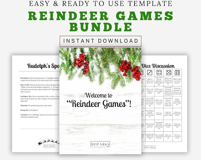 Christmas Work Party Find Someone Who Game, Fun Christmas Party Games ...