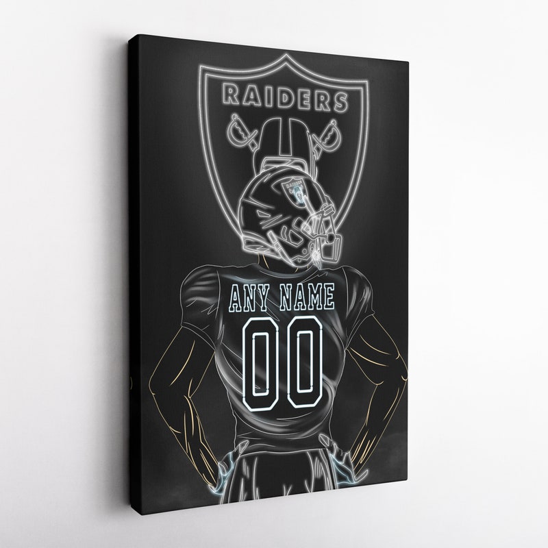 Raiders Wall Art - Etsy