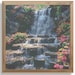 Waterfall Cross Stitch Pattern, Nature Pattern With Waterfall and ...