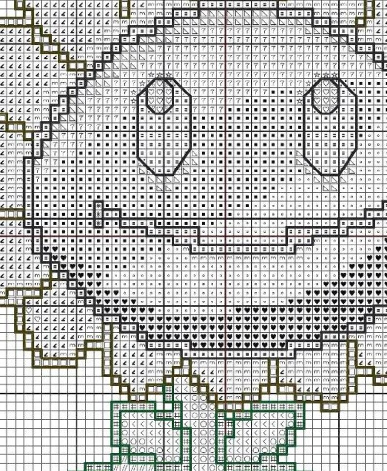 Plants Vs. Zombies Cross Stitch Pattern, Video Game Pattern, the Plants ...