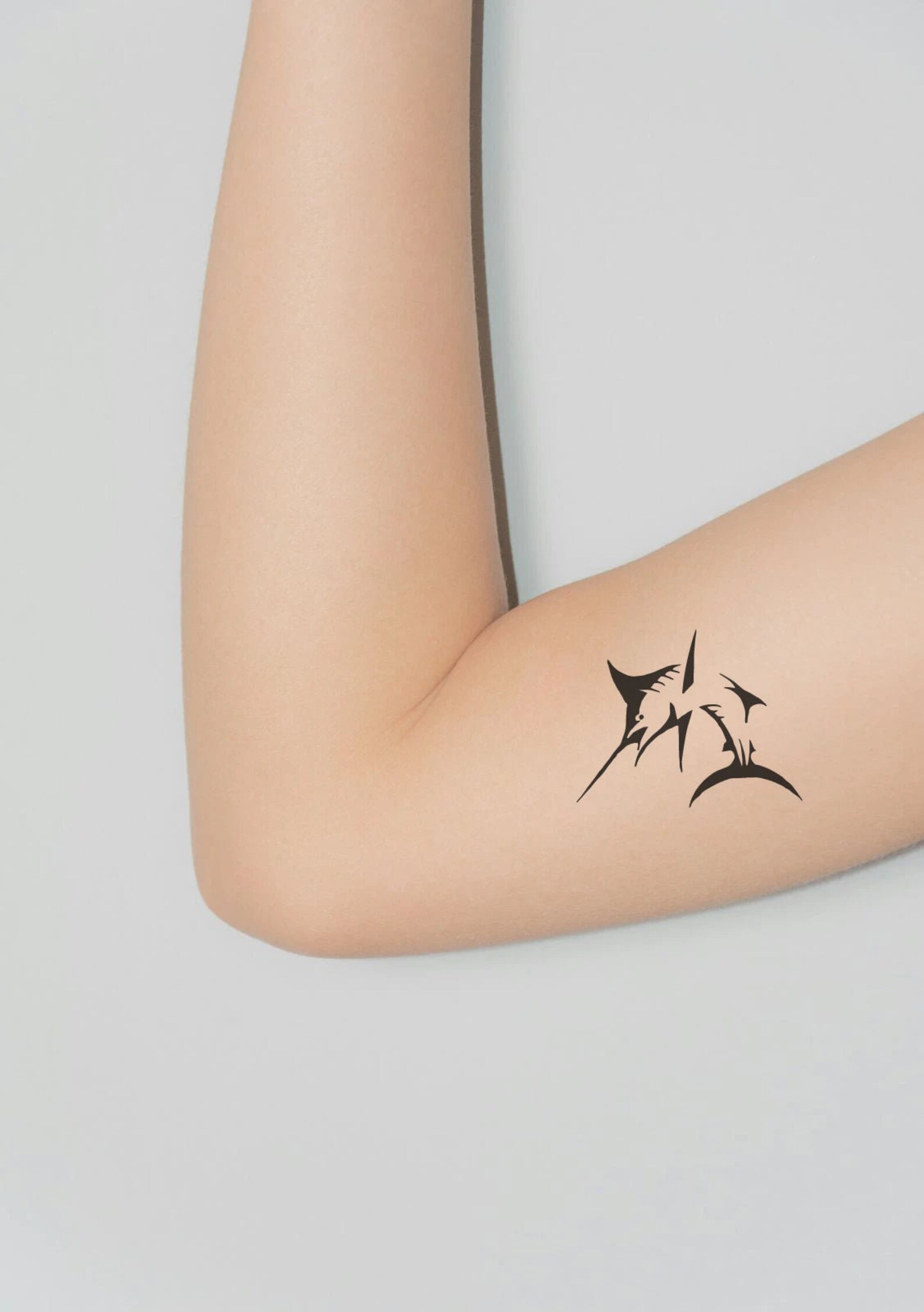 Sea Life Nautical Ocean Life Henna Tattoo Set - Etsy