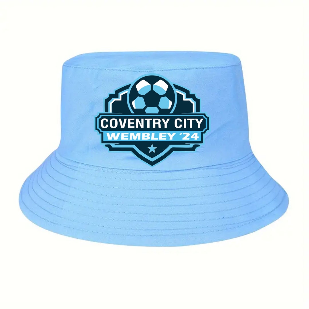 Sky Blue Bucket Hat Coventry City Wembley 2024 Football Semi Final - Etsy