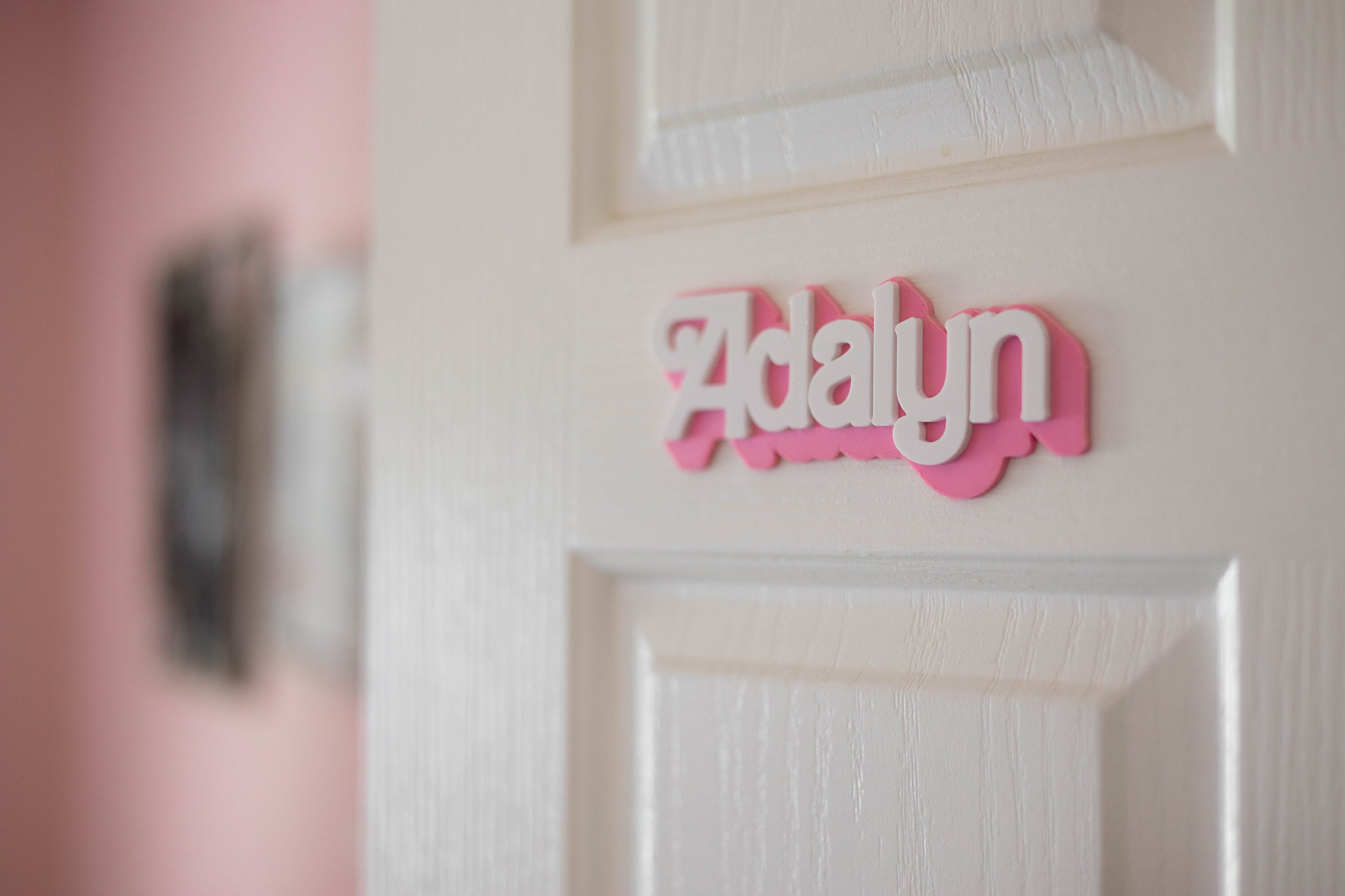 Fashion Doll Name Plate | Door Sign | Sign for Kids Room - Etsy