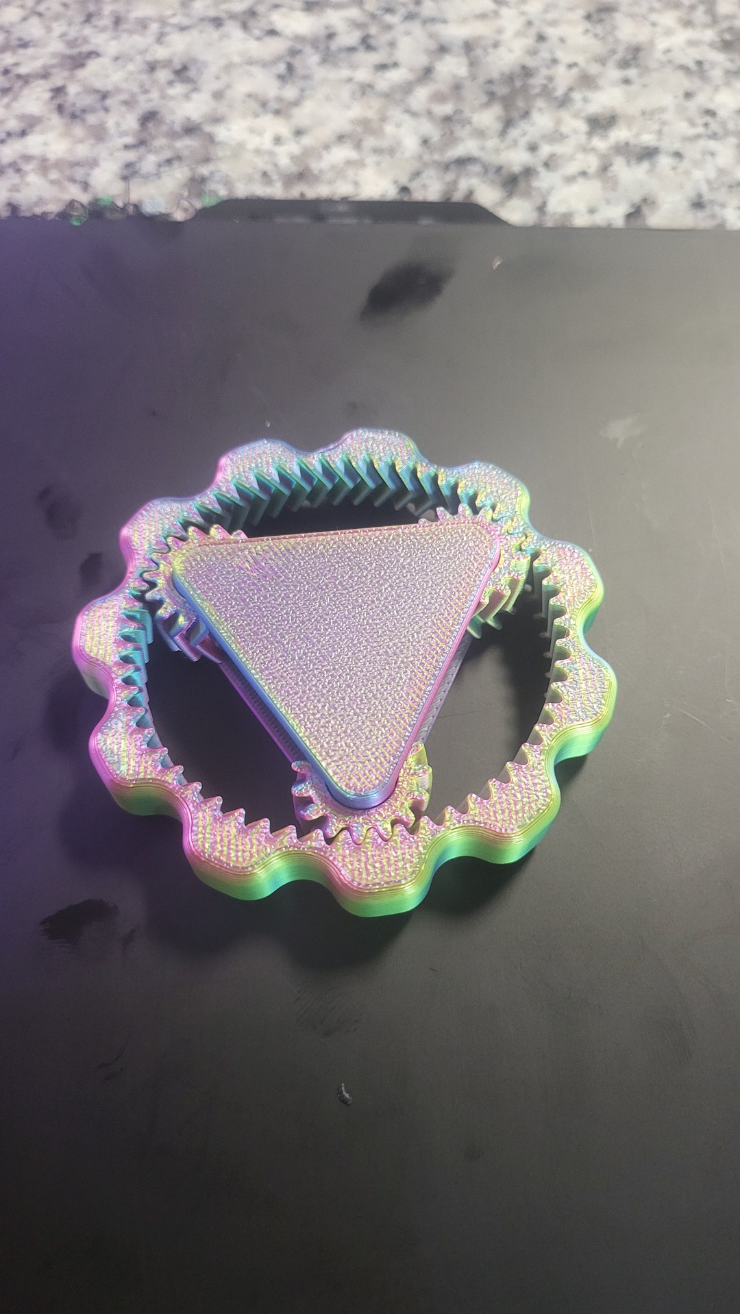 Triangle Tri-gear Fidget Spinner by Tommie Rönnblad - Etsy