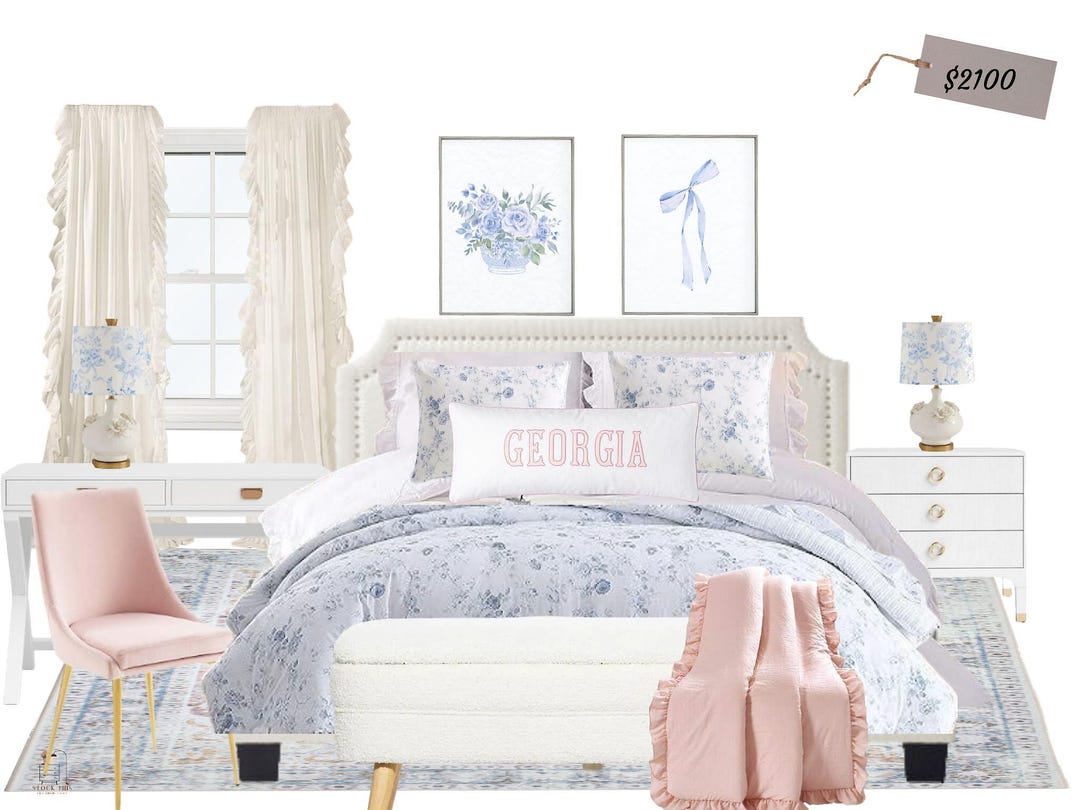 Girl Room Love Shack Fancy Theme - Etsy