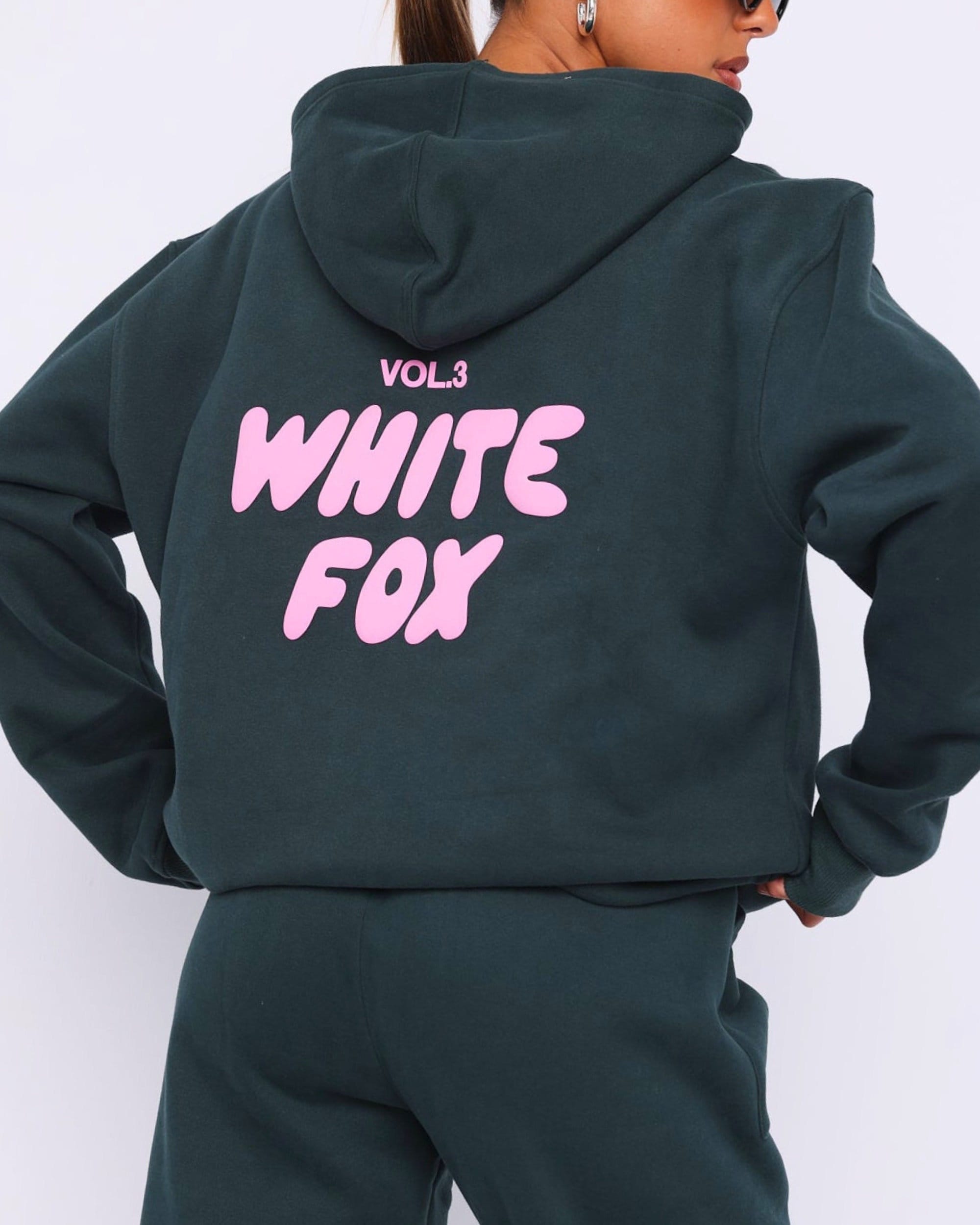 White Fox Hoodie Tracksuit Casual Daywear Leisure Hoodie Offstage ...