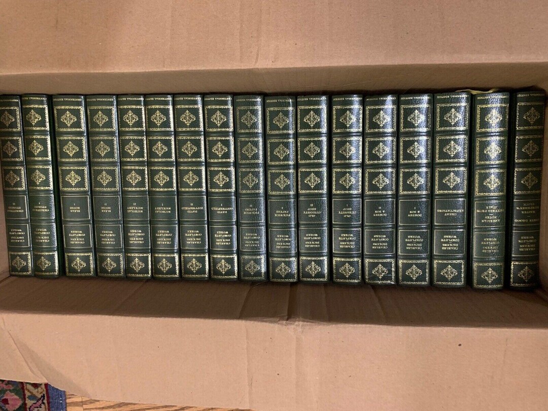 Charles Dickens Complete Works Centennial Edition 18books - Etsy