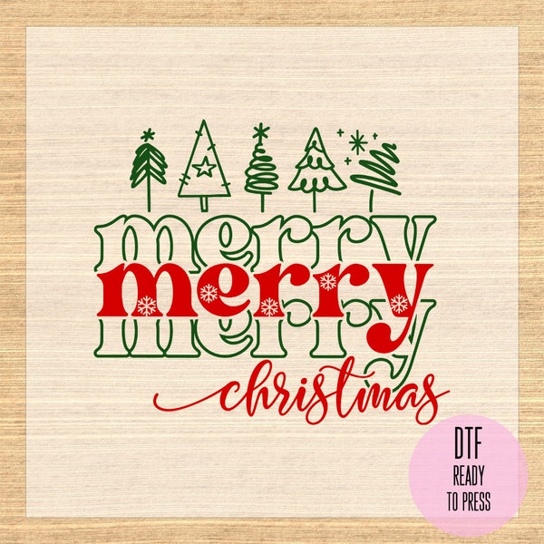 Christmas Screen Print Transfers Ready for Press - Etsy